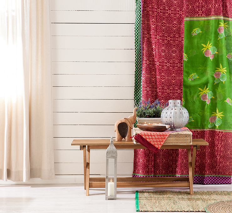 How has India influenced our home design?